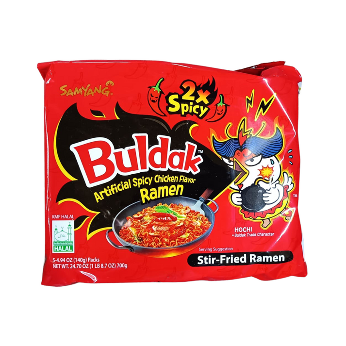 33859 General Buldak 2X Spicy (5packs/8Bundles/Box) – CK Wholesale